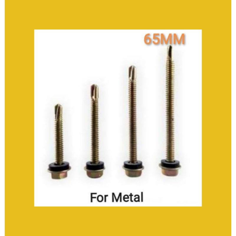 100pcs) TEX SCREW BRASS TEX SCREW FOR WOOD AND METALTEX SCREW【HIGH ...