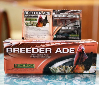 Breeder ADE 5g x 5sachet | Multi Vitamis + Electrolytes | Water Soluble ...