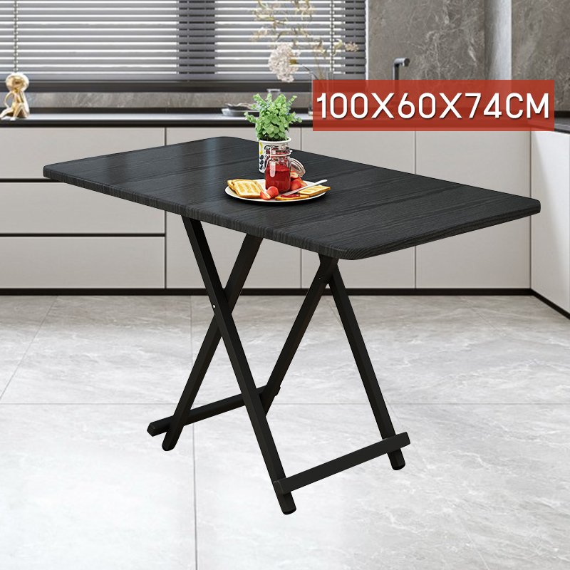 Folding Table 80×80cm High Quality Foldable Household Simple Dining ...