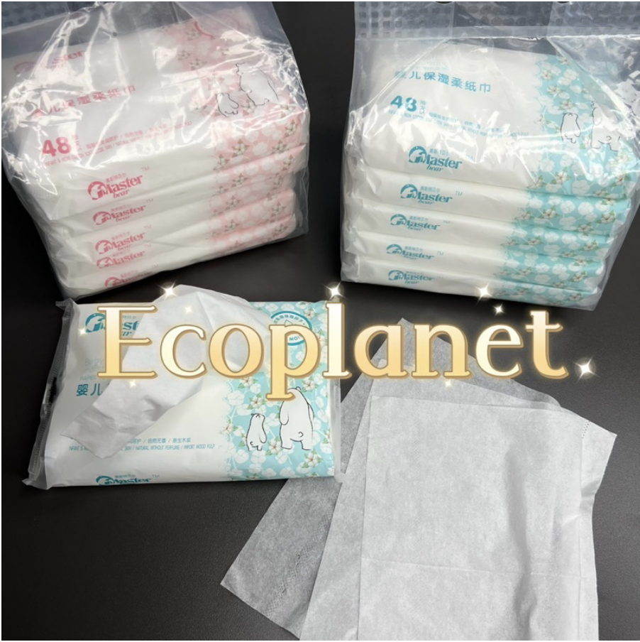 10 packs White Facial Tissue Household Facial Tissue Toilet Paper ...