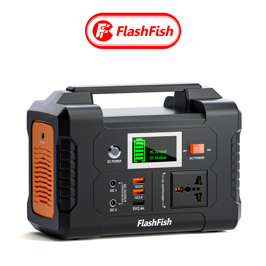 FlashFish E200 200W/151Wh Solar Generator 40800mAh Multi-Function ...
