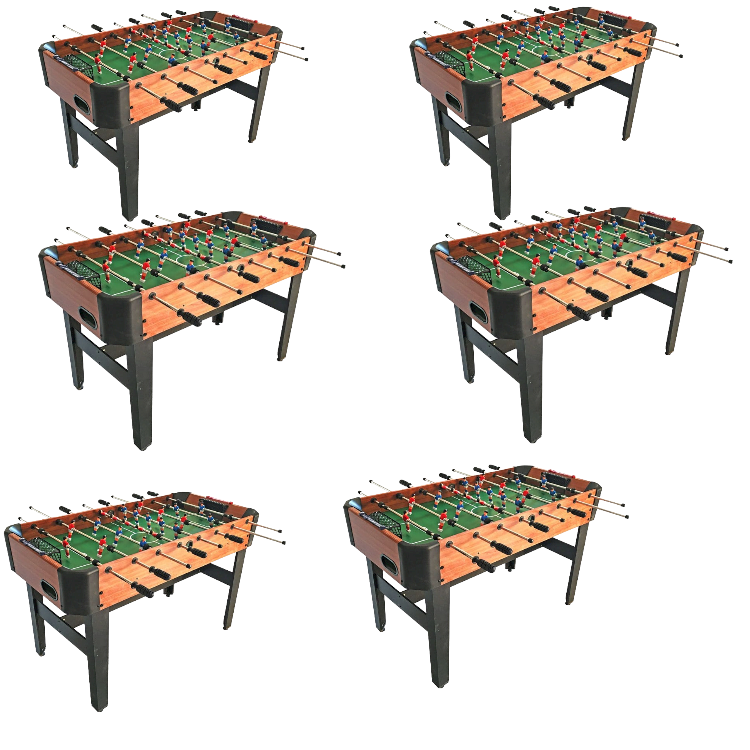 6PCS 2X4 FT SOCCER TABLE WITH COMPLETE ACCESSORIES / SOCCER TABLE ...