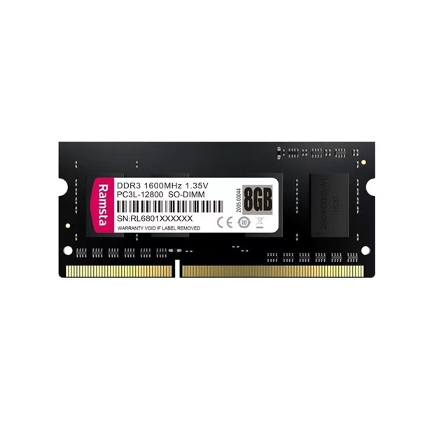 Ramsta RAM 4GB 8GB DDR3L 1600MHz Laptop Memory SO-DIMM Notebook Random ...