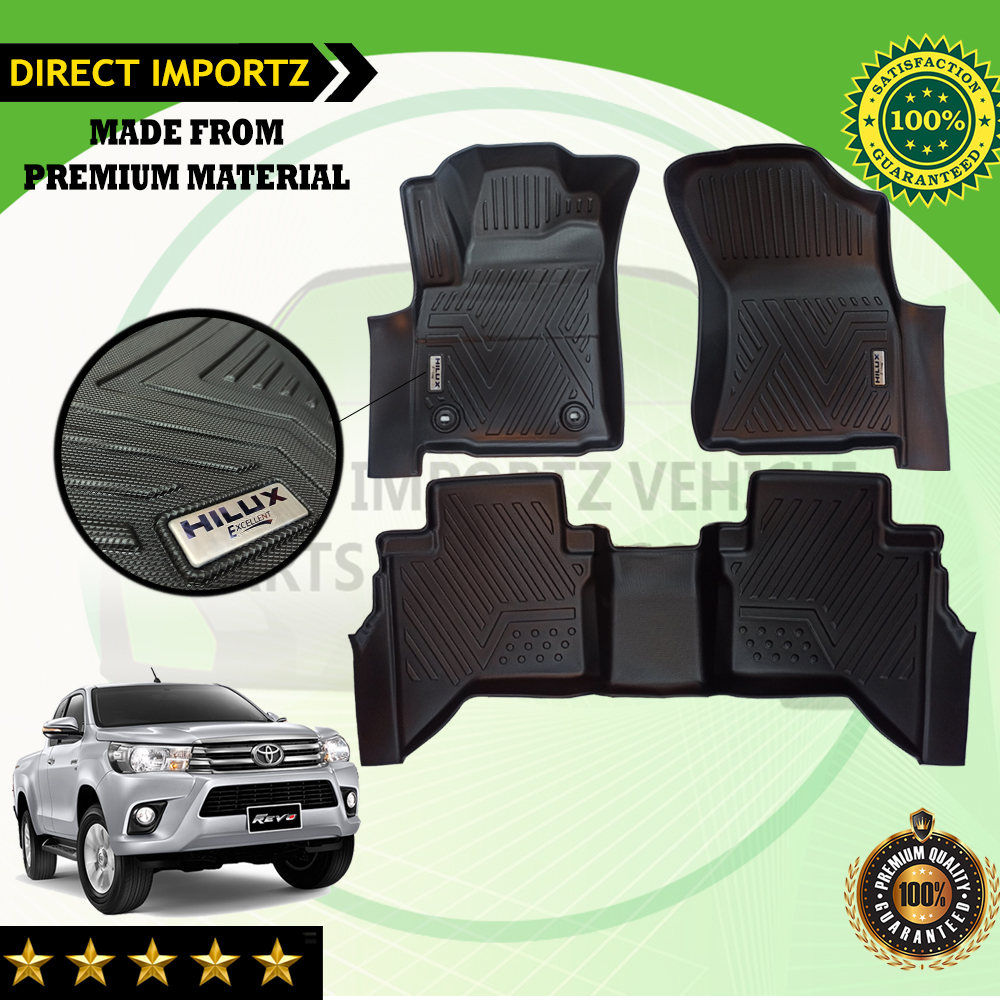 Toyota Hilux Revo or Conquest 2016 to 2021 Deep Dish Matting EXCELLENT ...