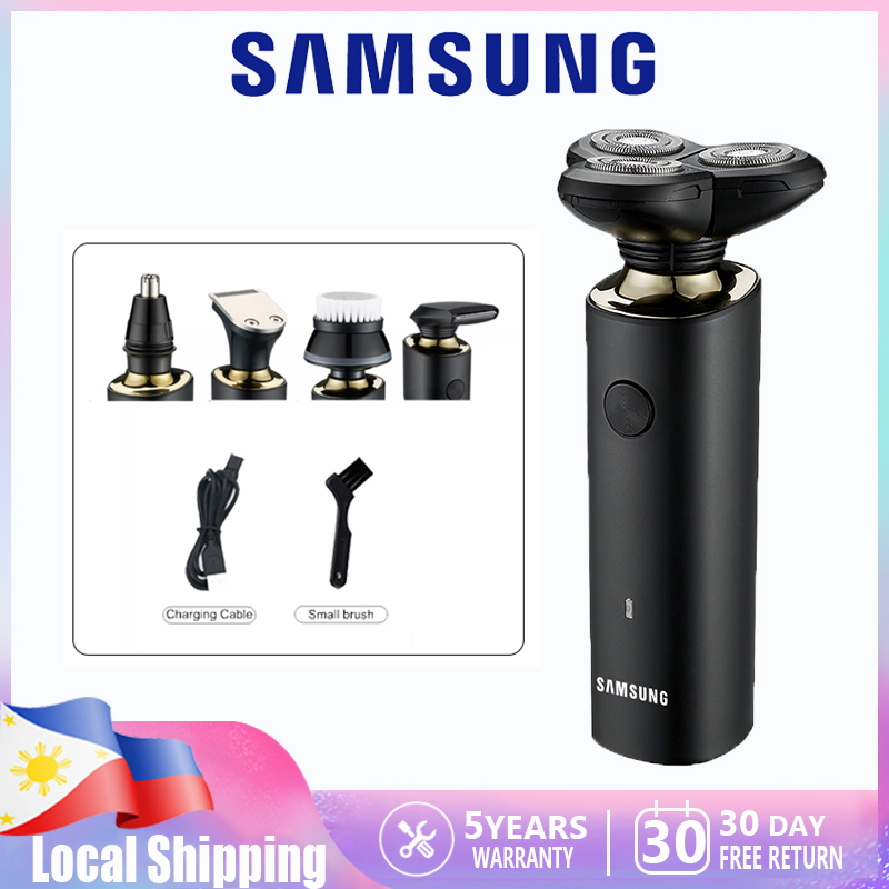 SAMSUNG 5 IN 1 Razors for Men Wet and Dry Dual-use Beard Trimmer ...