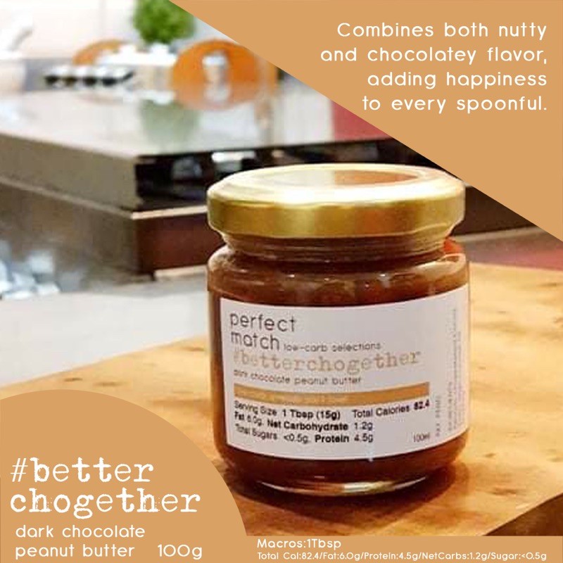 Keto Spread Dark Chocolate Peanut Butter #BetterChogether - Perfect ...