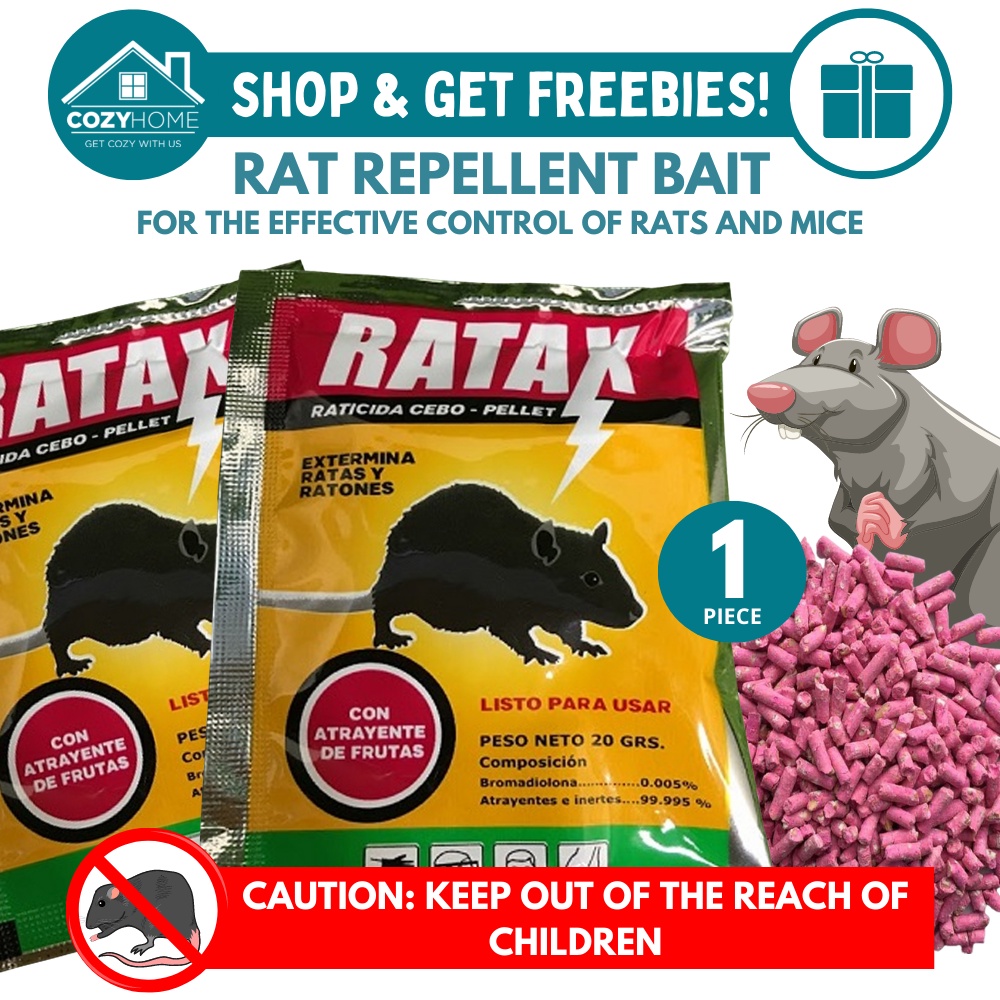 Cozyhome Ratax Rat Killer Pest Poison Killer Bait Pest Control Mouse ...