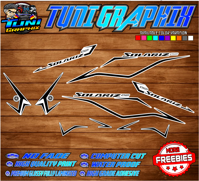 MIO I 125 STRIPING SOLARIZ DECALS W/ FREEBIES | Lazada PH