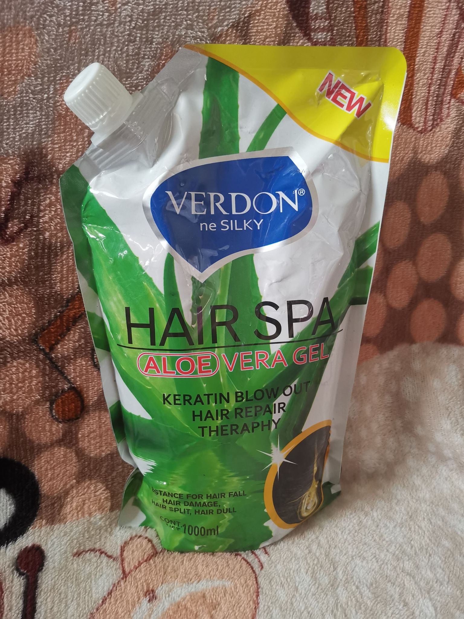 Verdon Ne Silky Aloe Vera gel keratin | Lazada PH