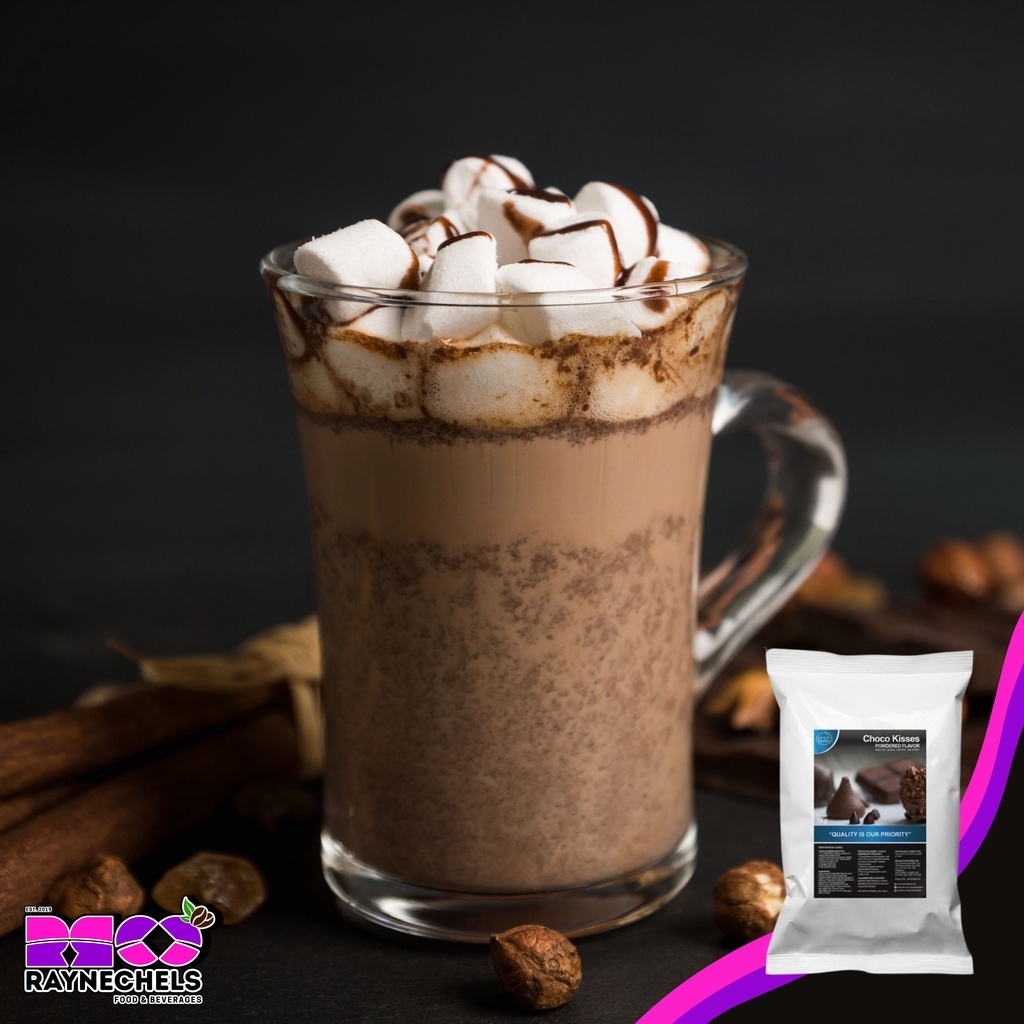 COD Top Creamery Chocolate Kisses Flavored Powder 1kg | Lazada PH