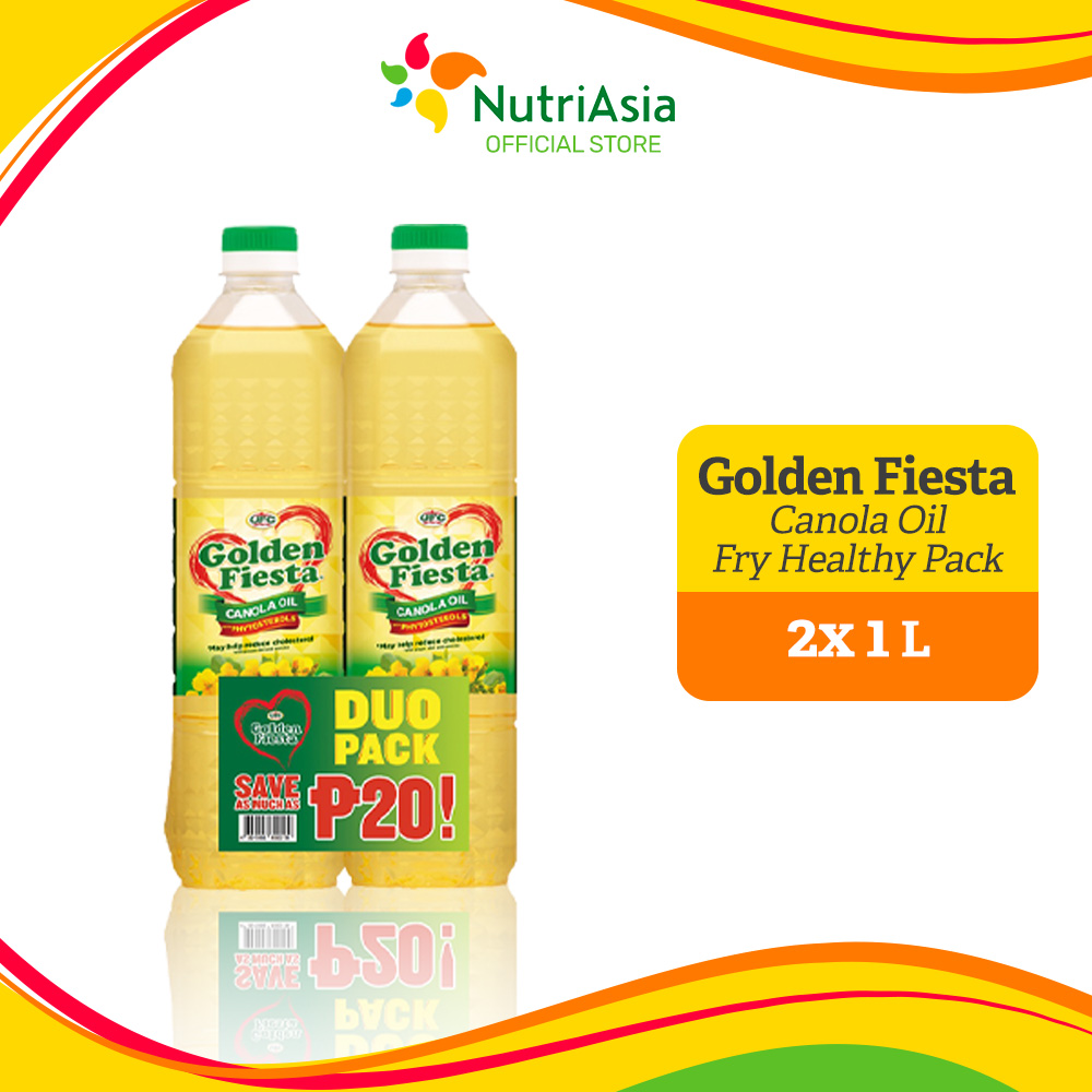 UFC Golden Fiesta Canola Oil Fry Healthy Pack 1 | Lazada PH
