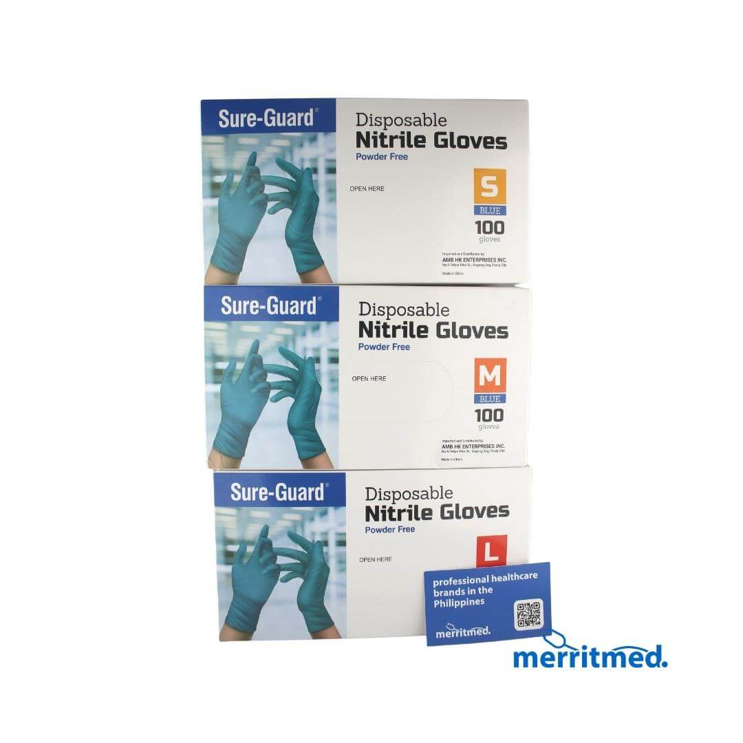 Sure-Guard Disposable Nitrile Gloves | Lazada PH