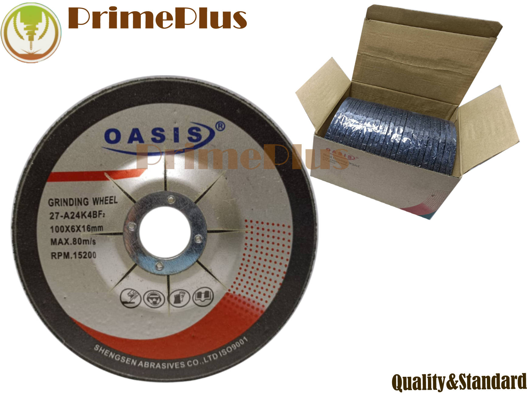 OASIS Metal Grinding Wheel 4" (Sold per 5 pcs) | Lazada PH