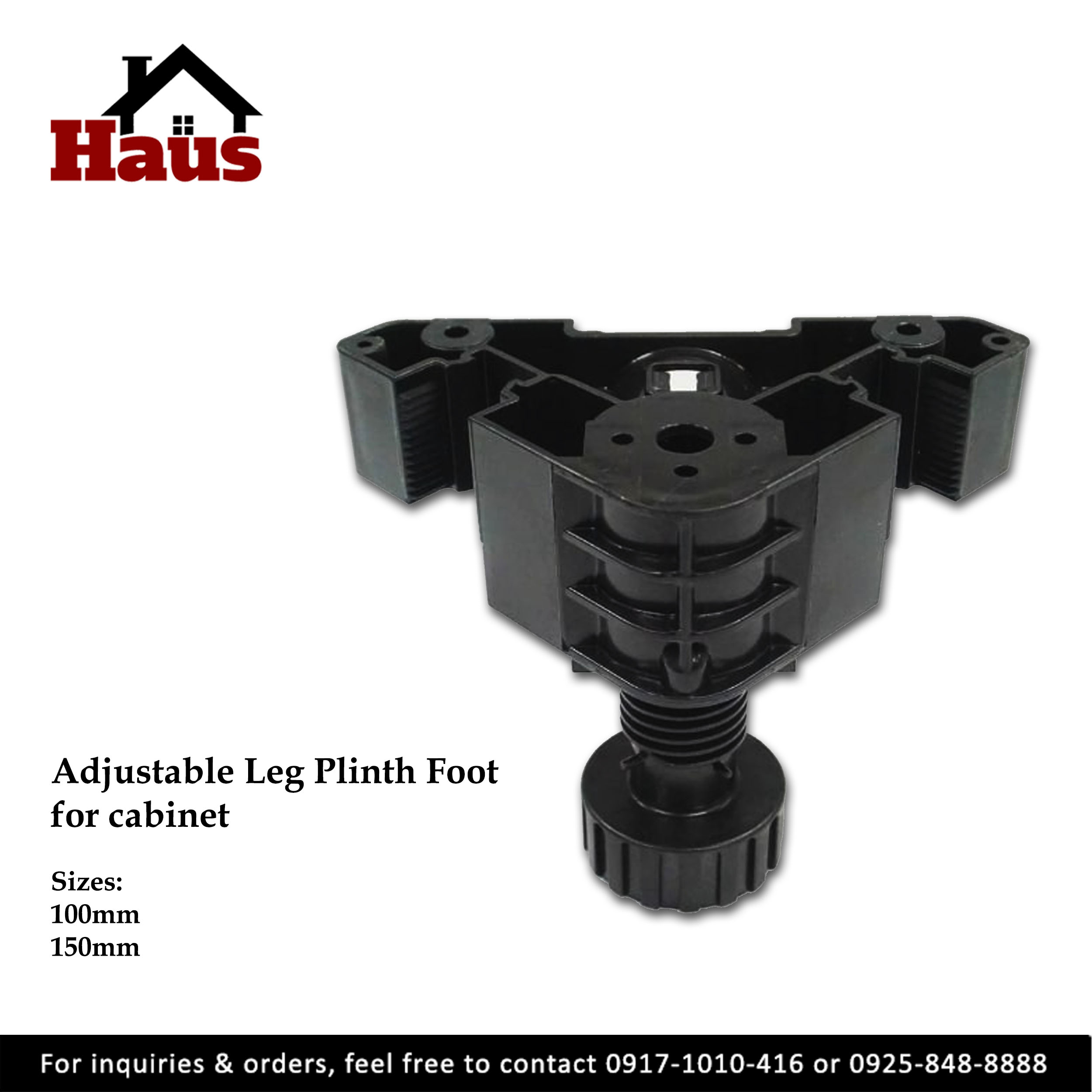 Adjustable Leg Plinth Foot for Cabinet 150mm | Lazada PH