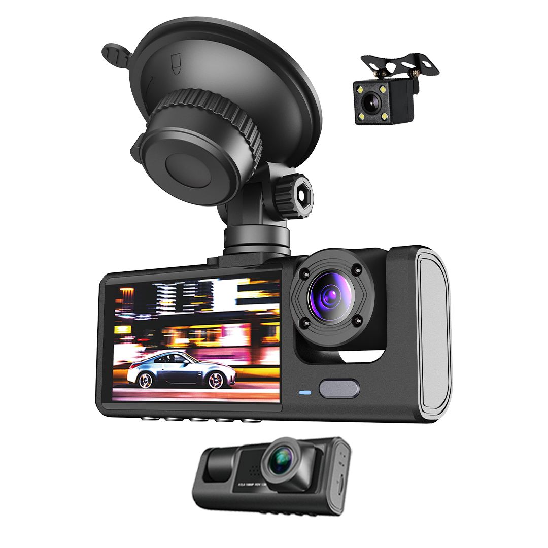 Car Dash Cam Front And Back Camera 1080P HD Night Vision Car Dashcam ...