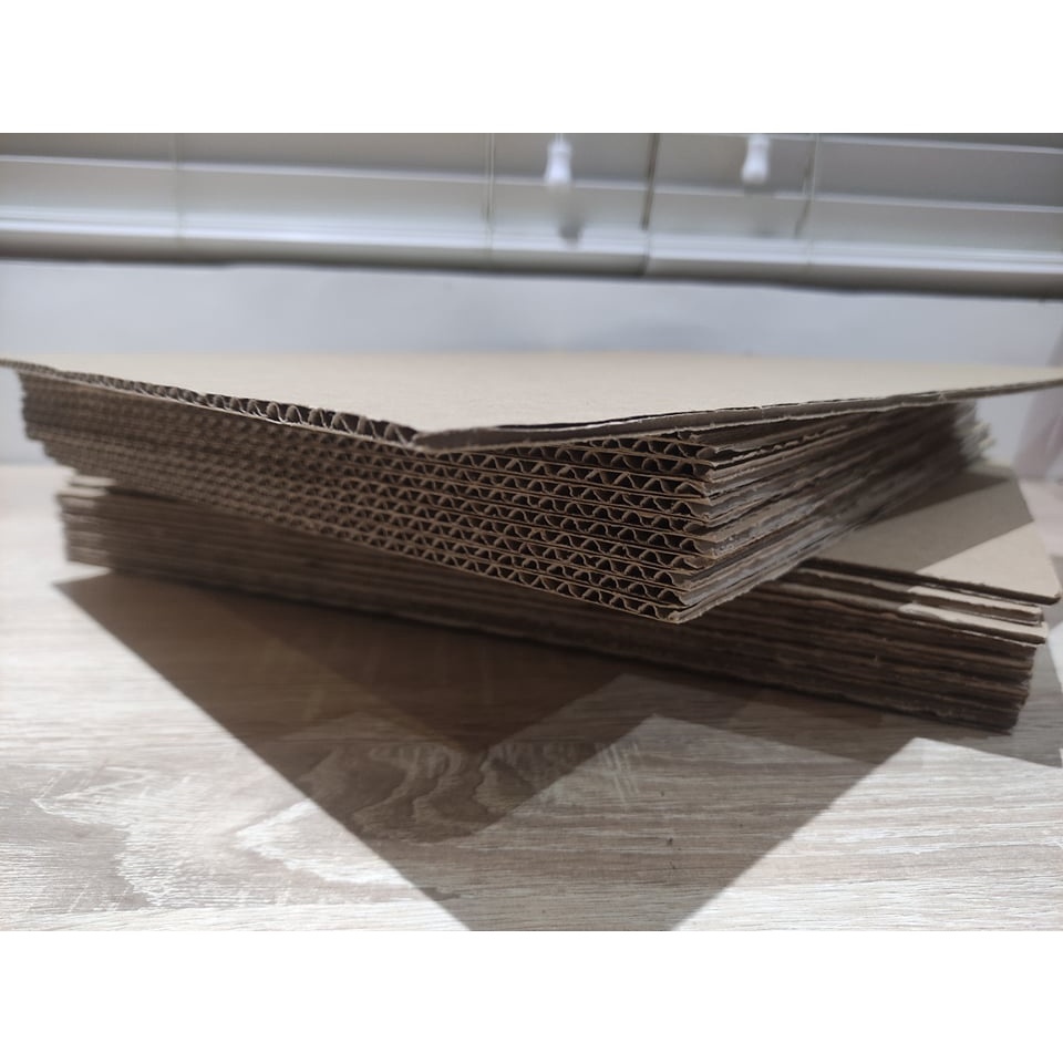 COD 20pcs. Cardboard 10x10 Inches Corrugated Card Board Pads For ...