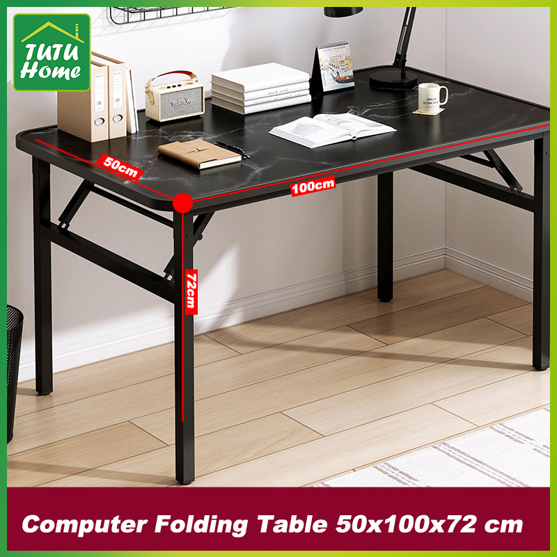 Foldable table desk dining/computer study desk Environmentally wooden ...