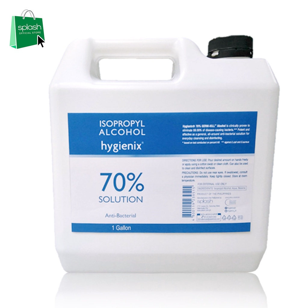 【NVXzDUvh】liquid soap Hygienix 70% Alcohol Isopropyl 1 Gallon set of 2 ...