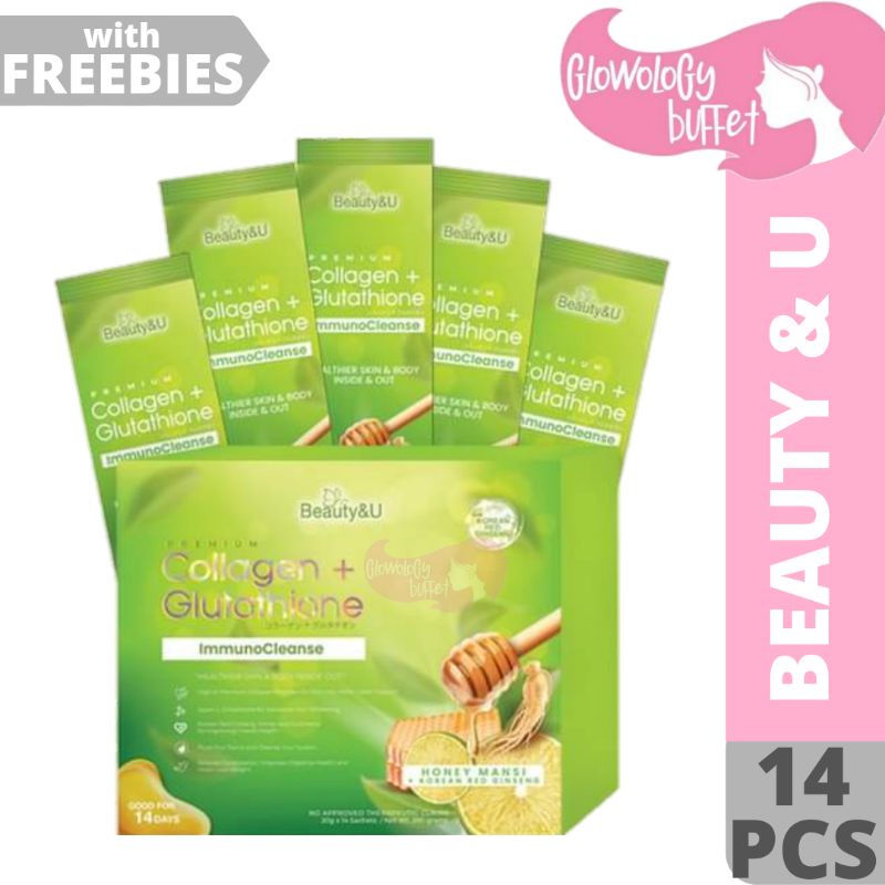 Beauty & U Premium Collagen and Glutathione Honey Mansi Korean Red ...