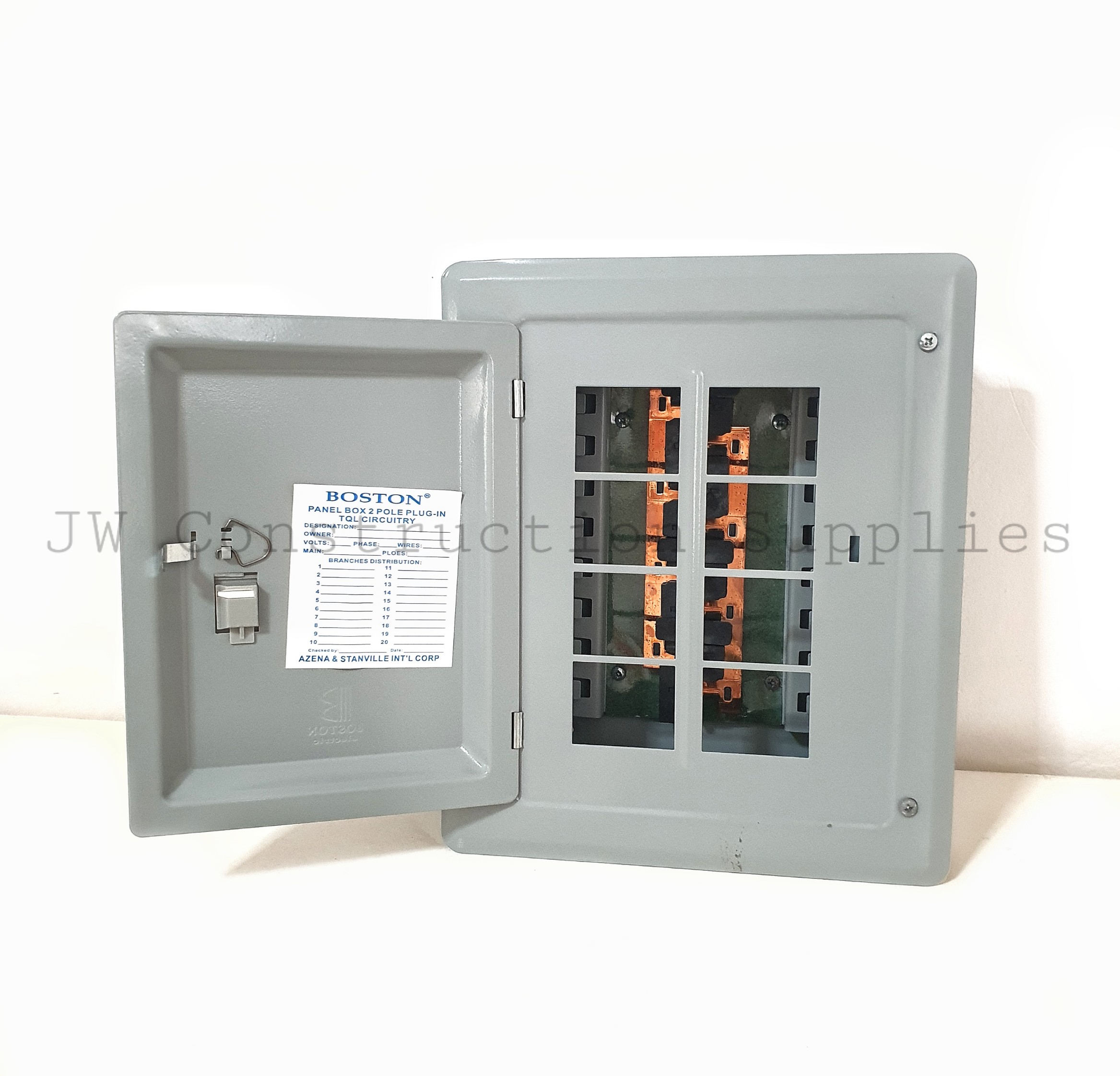 BOSTON Electric Panel Box 2 Pole Plug-In (2,4,6 Branches) | Lazada PH