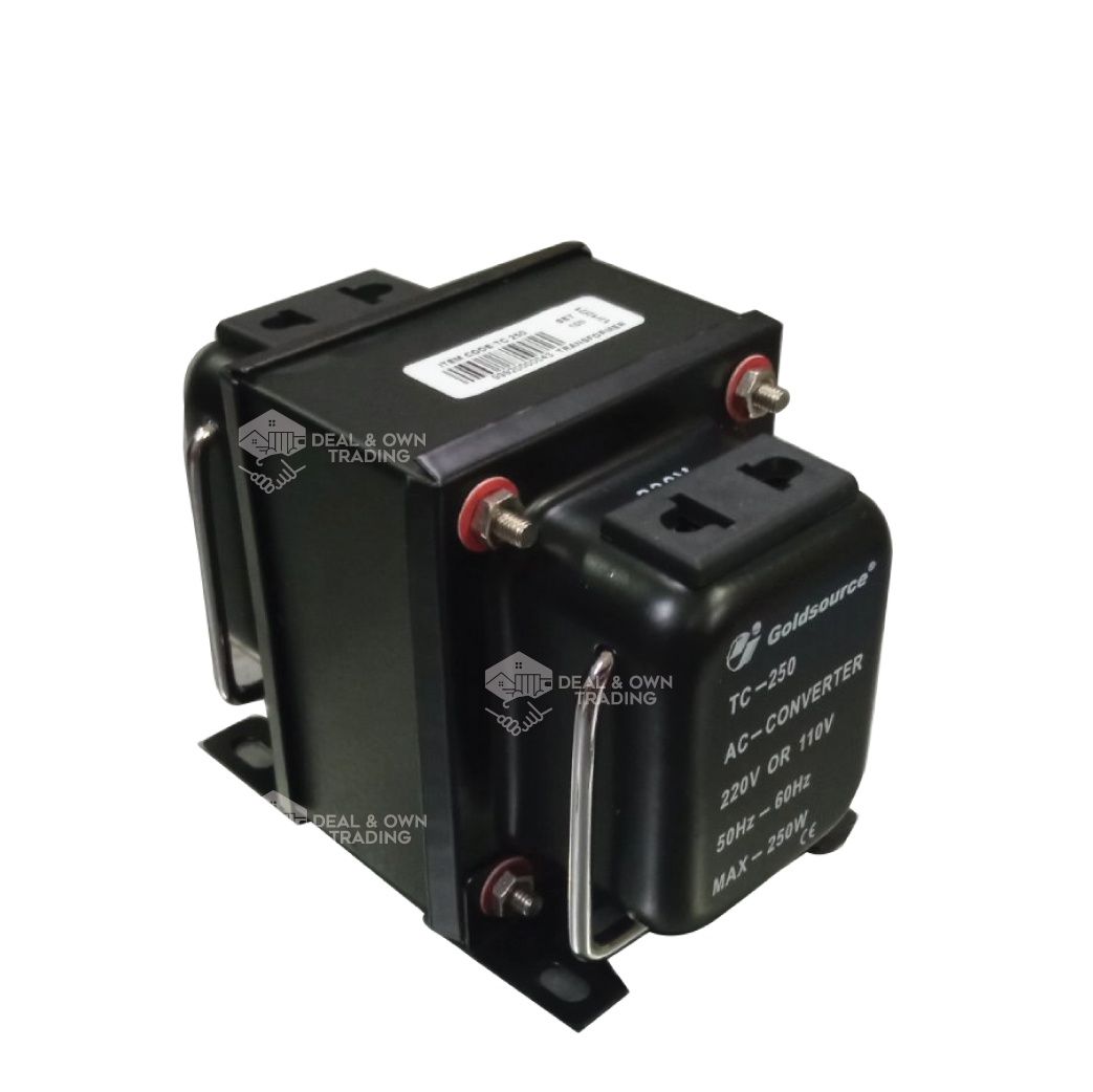 Goldsource TC-250 / TCH-250 Step Up Step Down Transformer 250 Watts ...