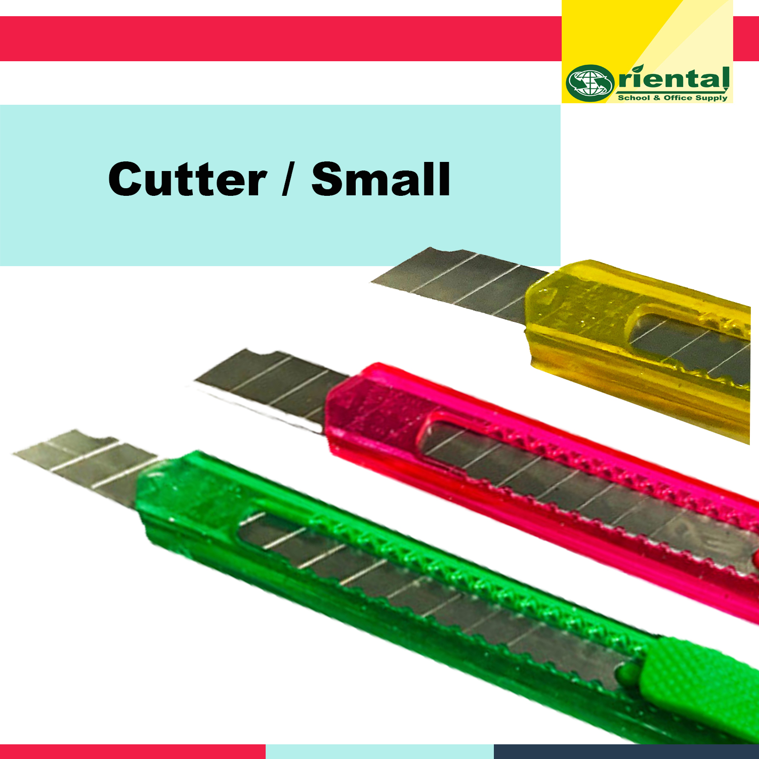 Ordinary Box Cutter Knife - Small and Big Sharp Cutter Blade Packaging ...