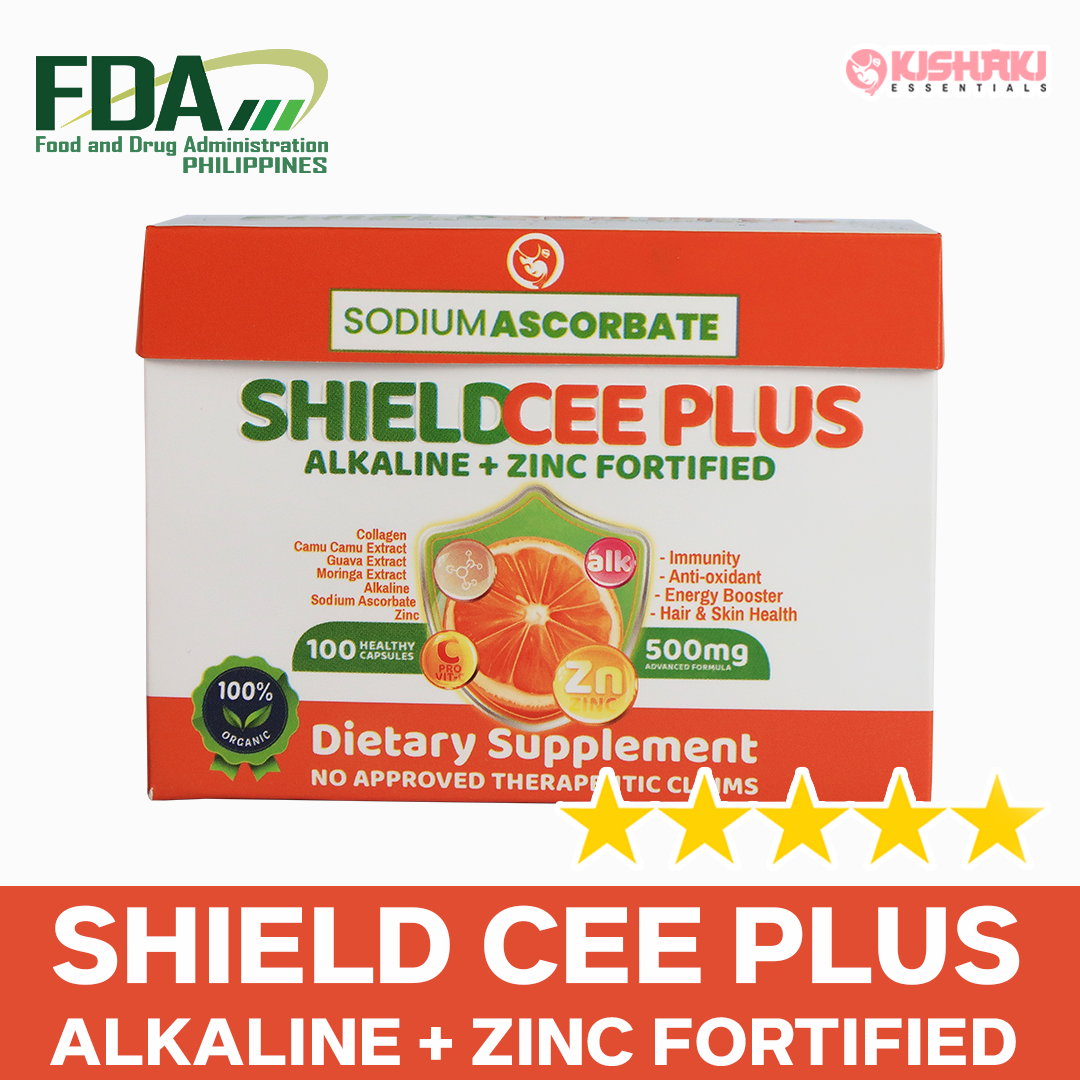 SHIELD CEE PLUS 100 Capsules Dietary Supplement Sodium Ascorbate ...