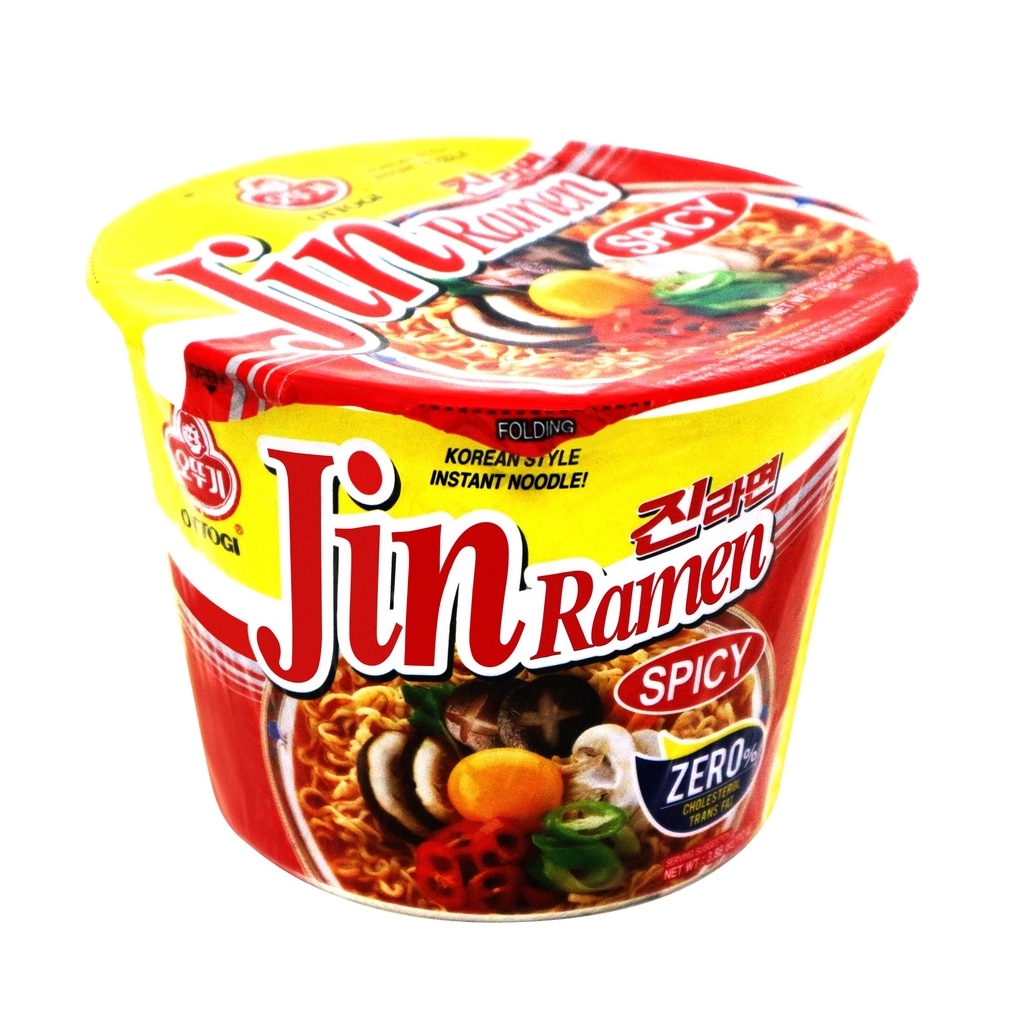 Ottogi Jin Ramen Cup Mild/Hot 110g | Lazada PH