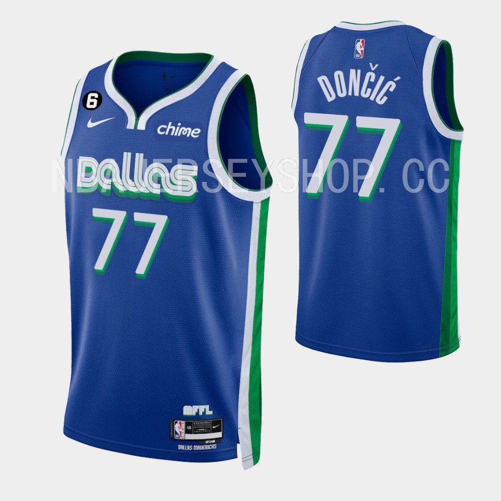 2022-23 New Original NBA Dallas Mavericks #77 Luka Doncic All Star ...