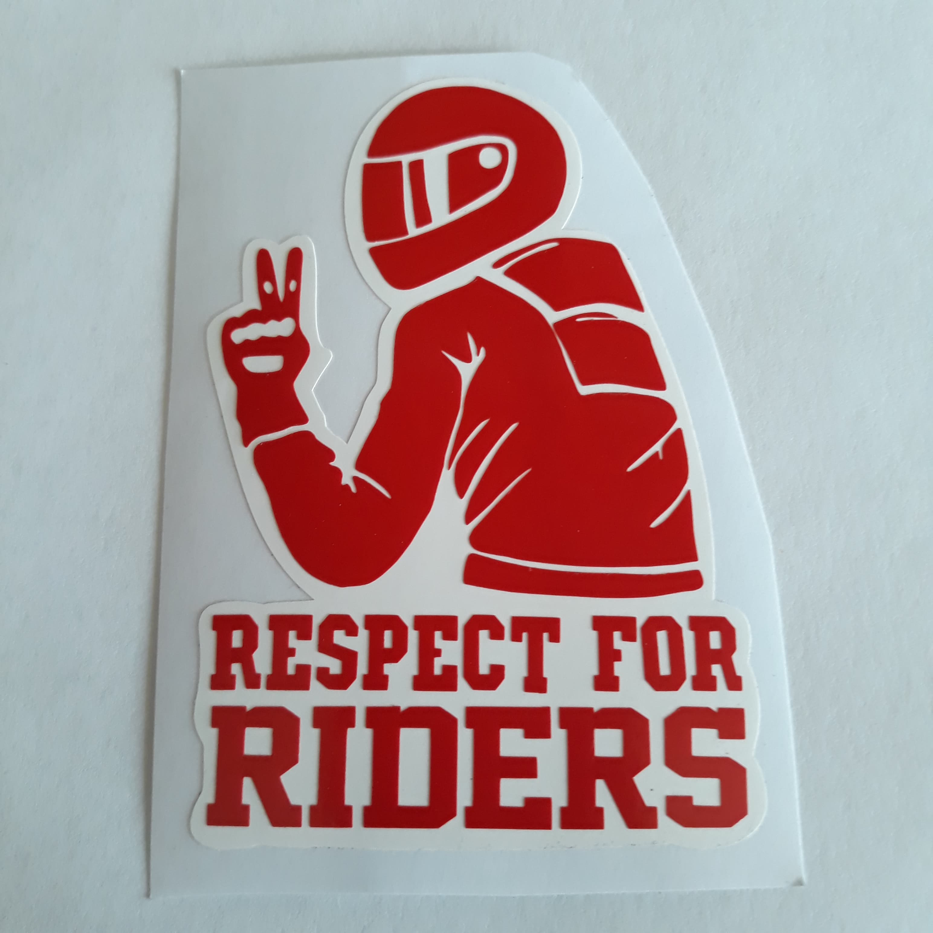 Respect for Riders Sticker Decal in 6 Color Variants | Lazada PH