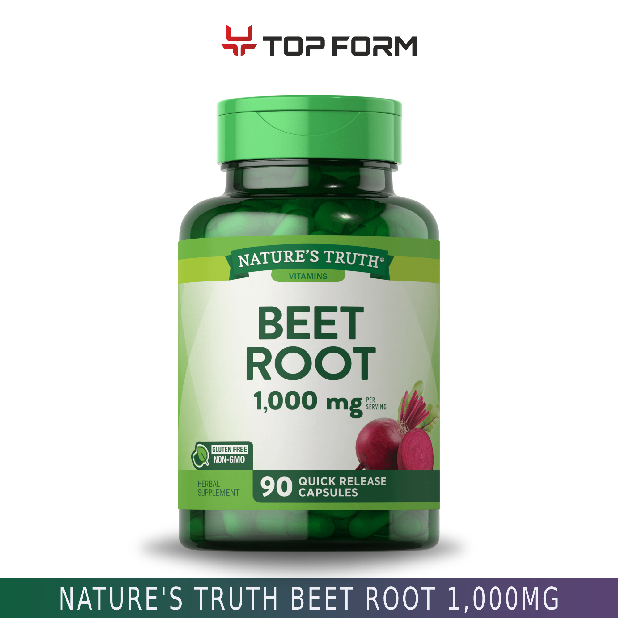 Nature's Truth Beet Root 1,000mg - 90 capsules | Lazada PH