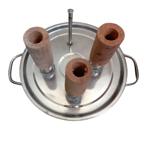 EASY TO USE 3 HOLES PUTO BUMBONG STAINLESS STEAMER WITH WOOD HULMAHAN ...