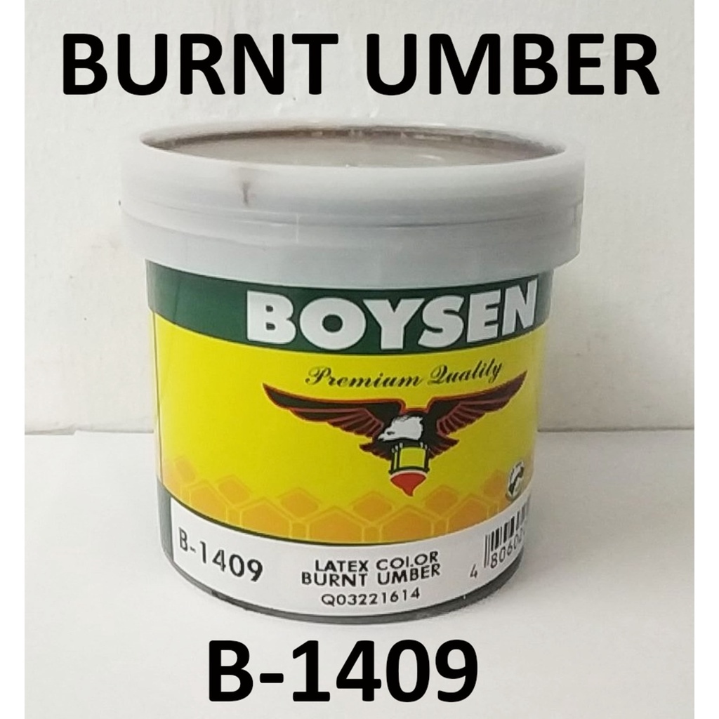 BOYSEN LATEX COLOR BURNT UMBER B-1409 ...