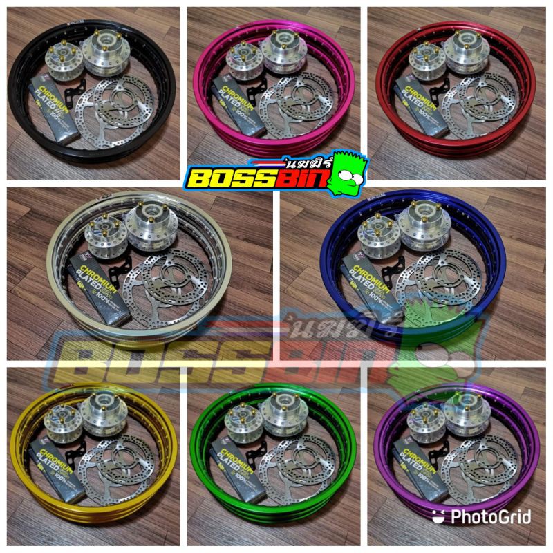 Thailand Rimset Budget Meal Free Disc Bolt And bearing Raider150 Carb ...