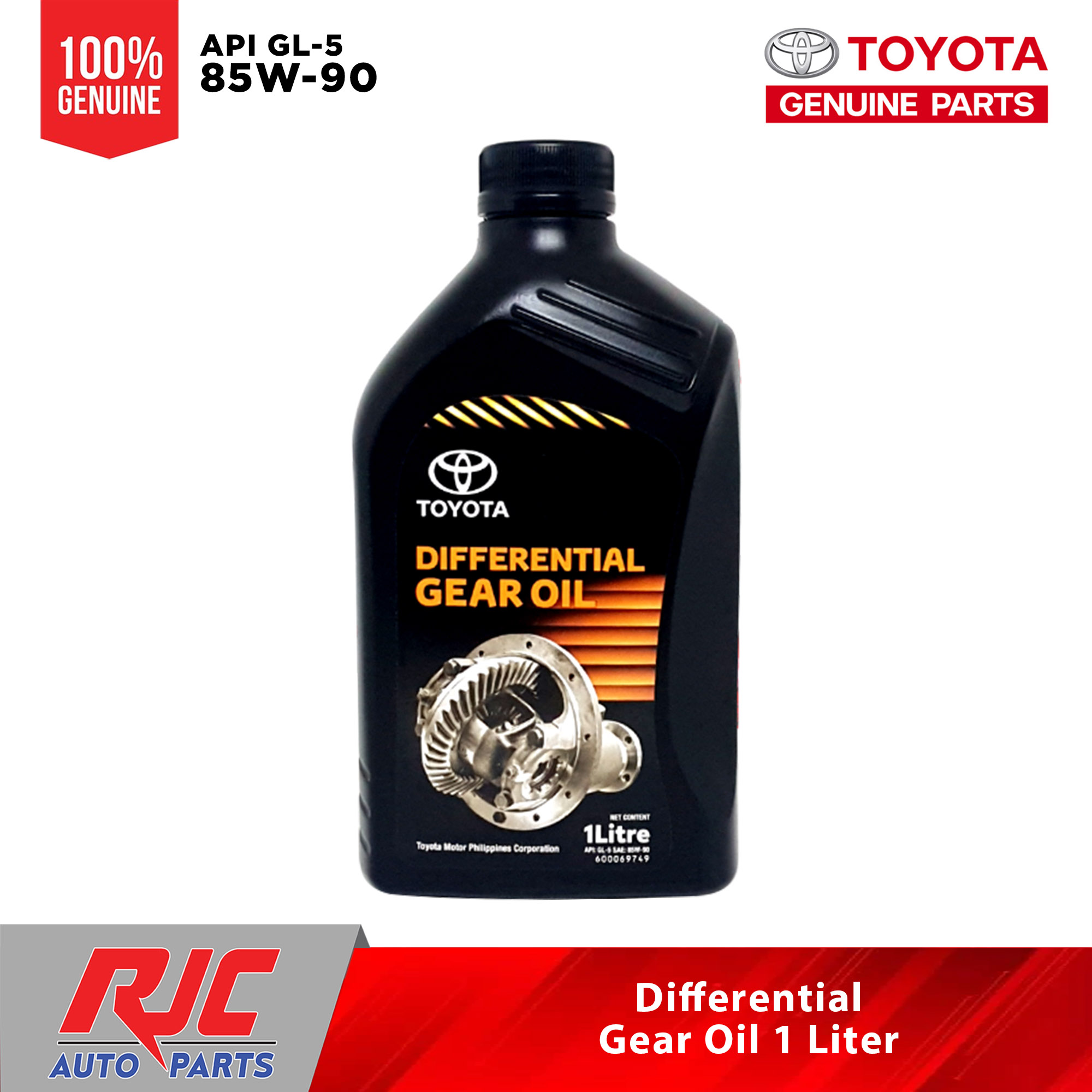 Toyota Genuine Differential Gear Oil 85W90 1L 81746 1Liter 1pc | Lazada PH