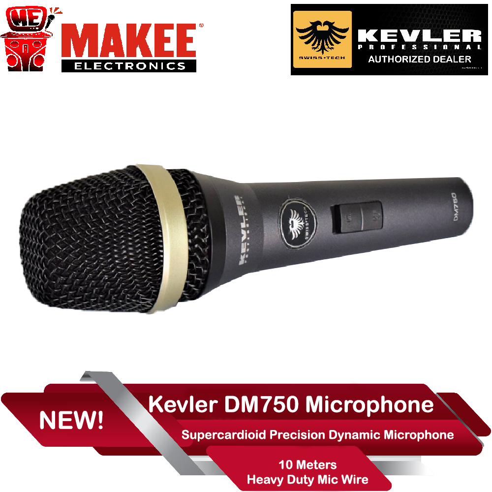 Kevler DM-750 Supercardioid Precision Crafted Dynamic Microphone ...