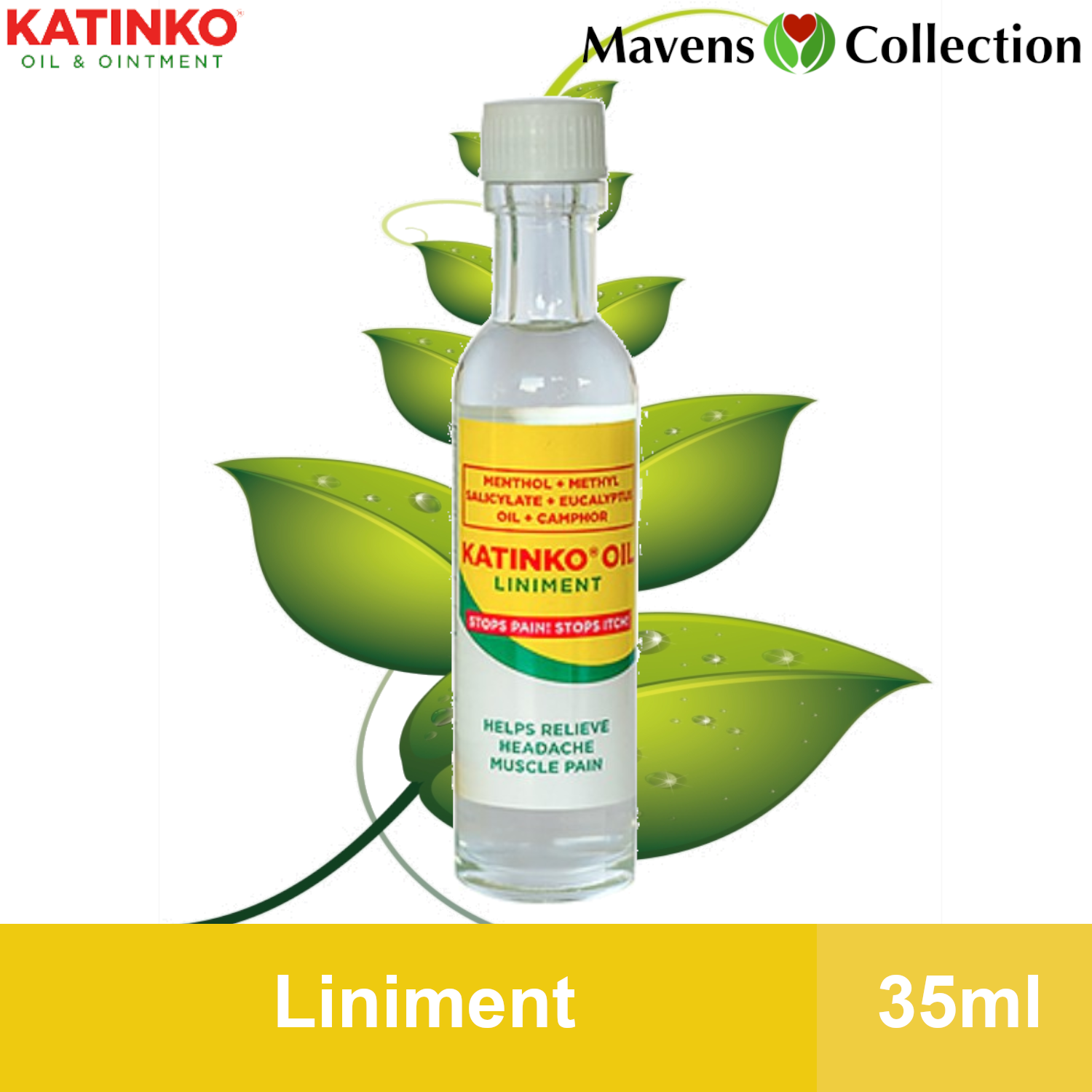 KATINKO Oil Liniment 35mL by MAVENS COLLECTION | Lazada PH