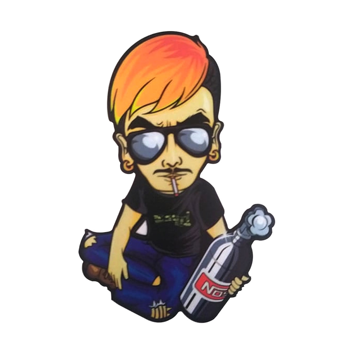 Motorcycle Car Cartoon Graffiti Sticker Decals Design Waterproof ...