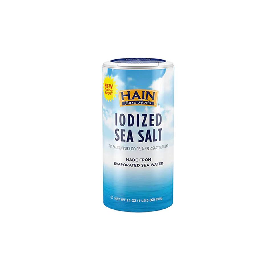 Hain Sea Salt Iodized 595g | Lazada PH
