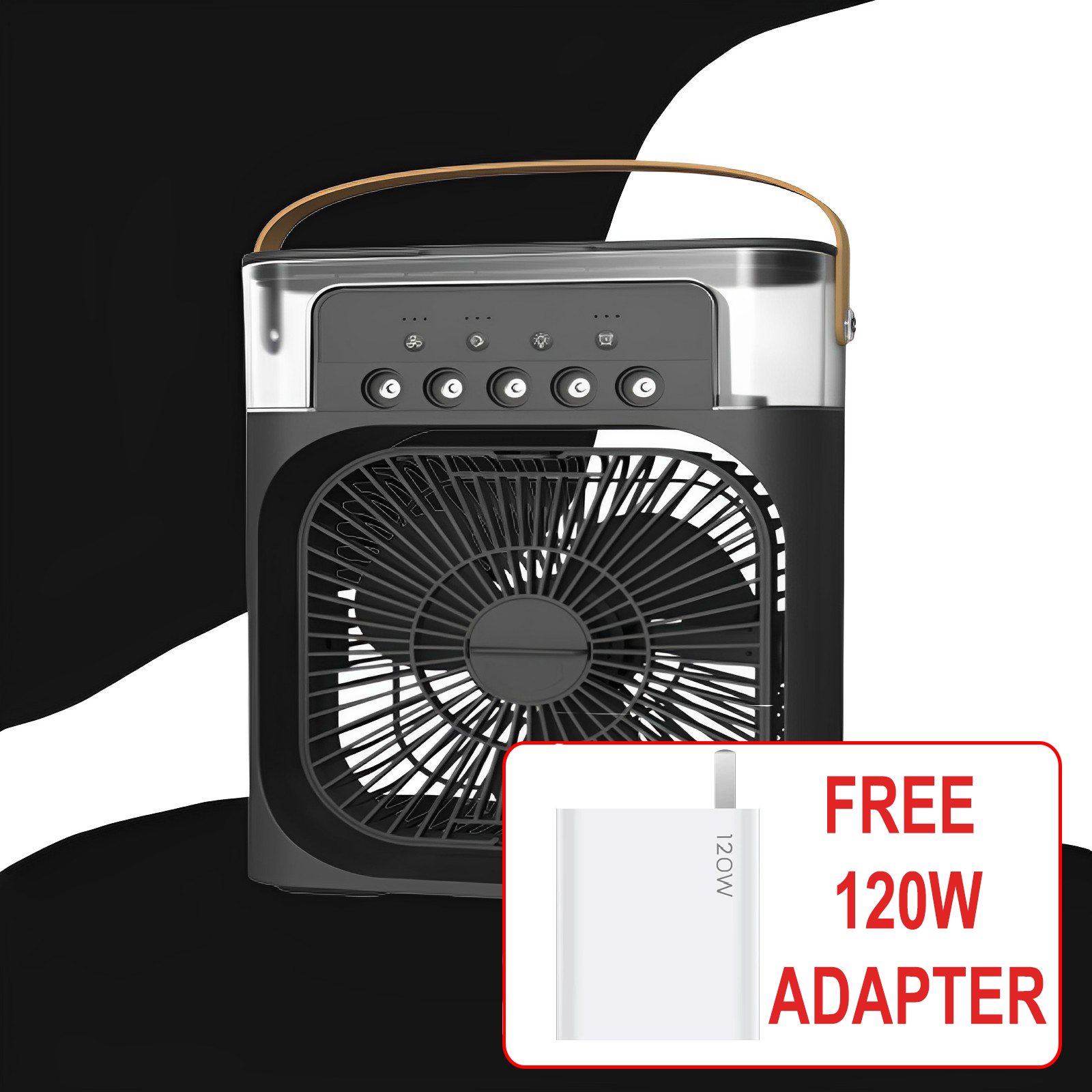 Portable High Quality Multifunctional Air Mist Cooler Fan USB Plug In ...