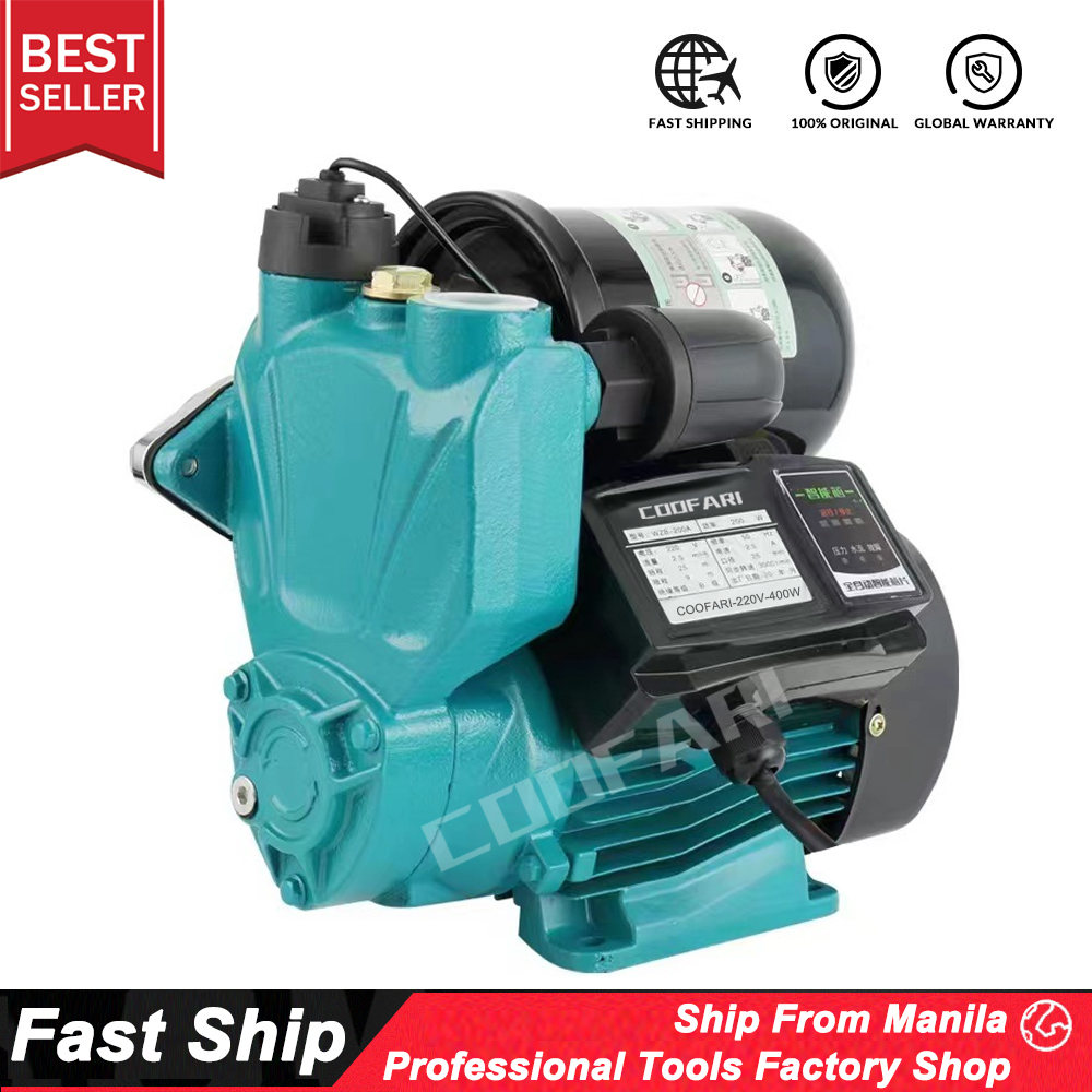 Automatic Booster Pump 800W Intelligent Automatic Pump Pipeline Booster Pump Hot and Cold Water ...