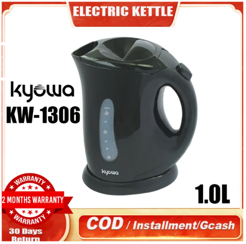 Kyowa Electric Kettle 1.0L KW-1306 Quick Boil Electric Kettle Water ...