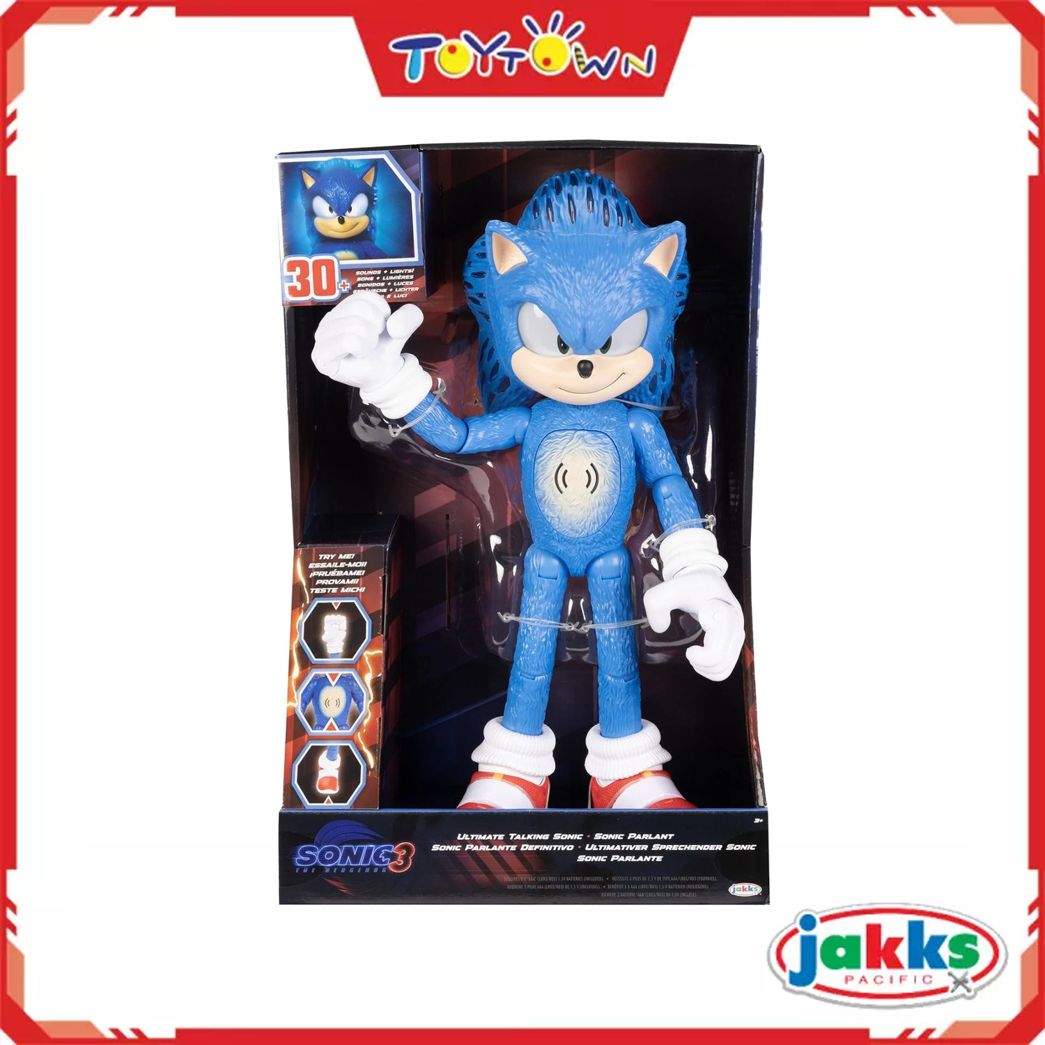 Sonic The Hedgehog 3 - Ultimate Talking Sonic | Lazada PH