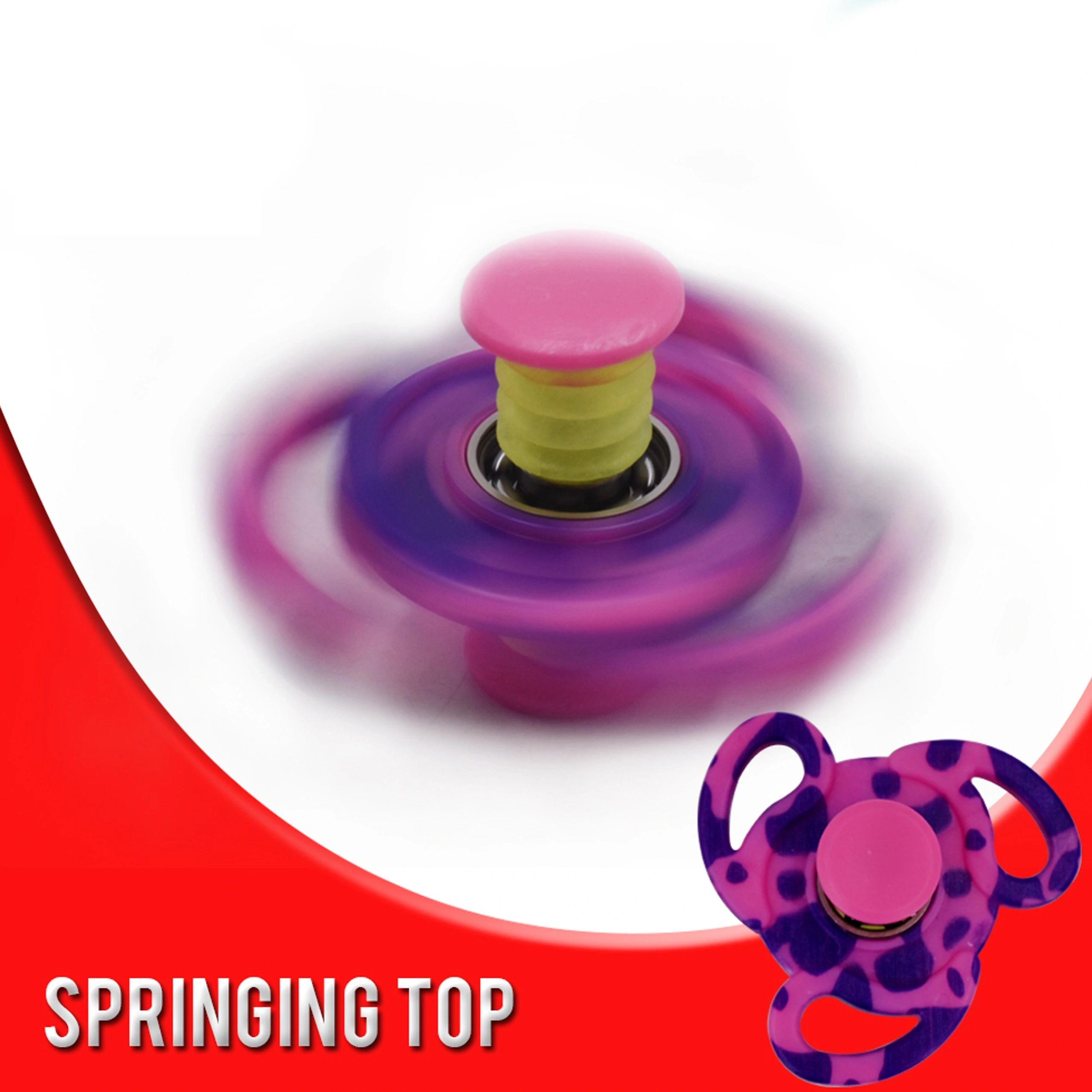 Varimerkado kids Bounce Fidget Spinner Hand Top Spinner Focus Toys ...