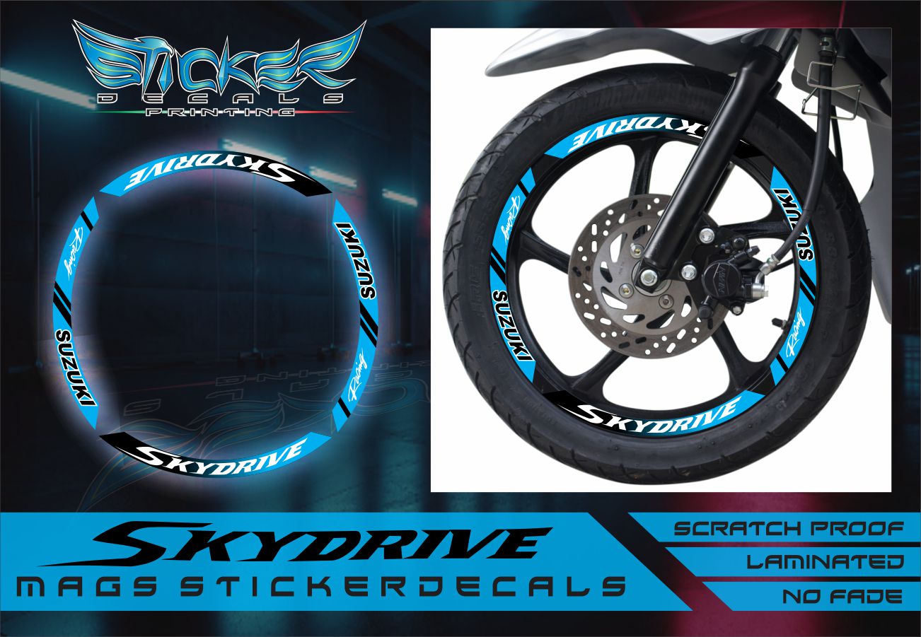 suzuki Skydrive MAGS Sticker Decals | Lazada PH