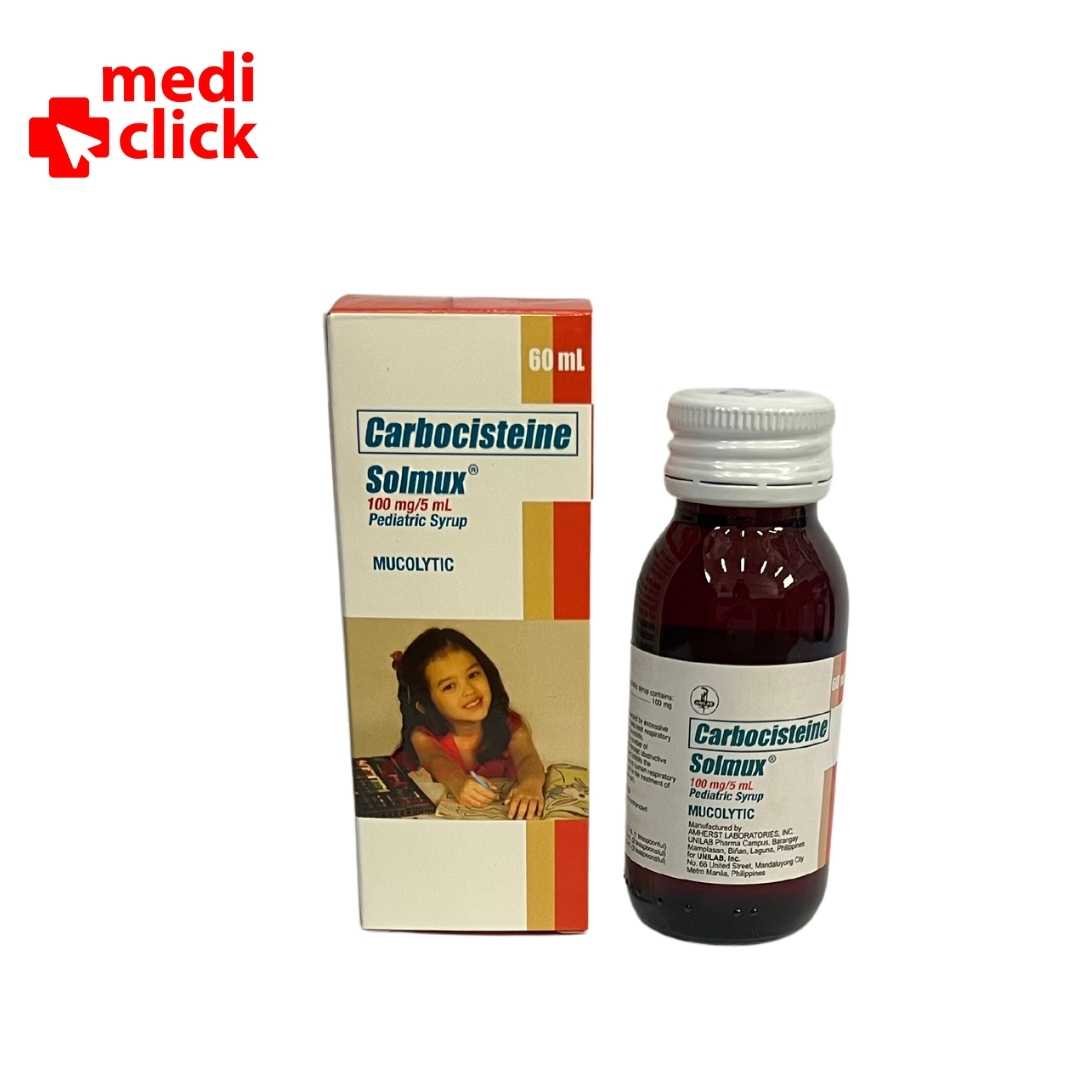 Solmux 100mg 60ml 1 Bottle | Lazada PH