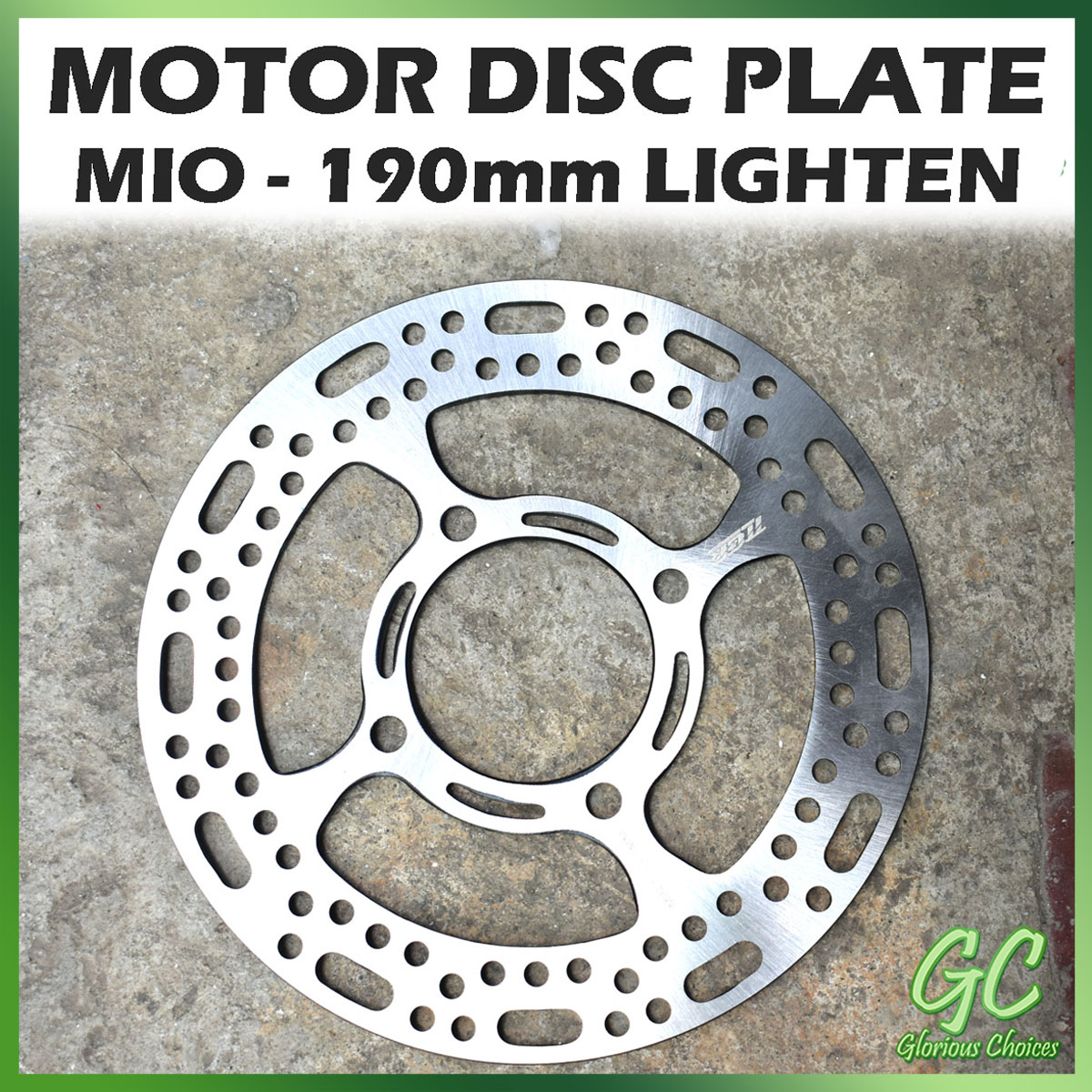 Motorcycle Disc Plate 190mm MIO SOUL I 125 MIO Lighten Disc Plate ...