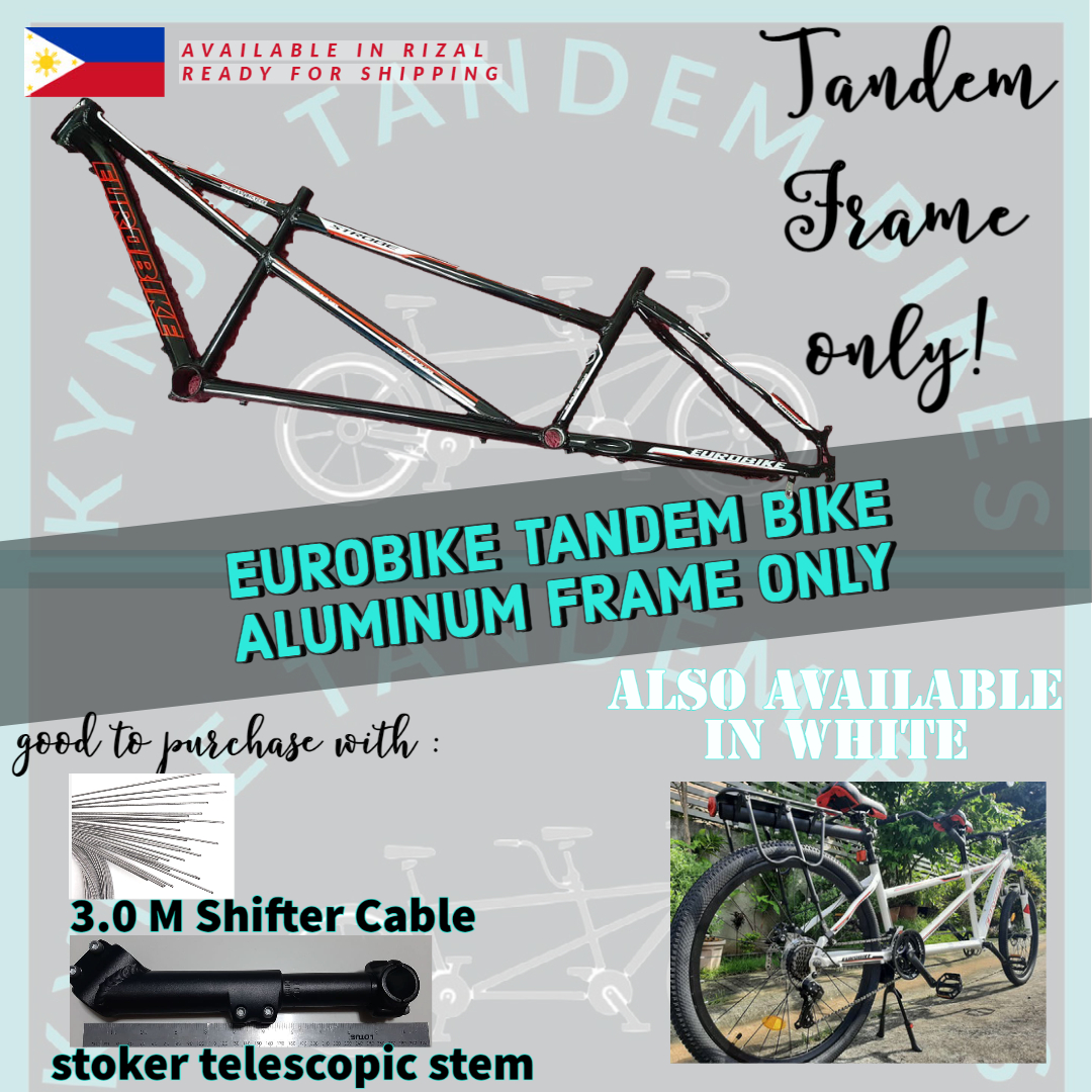 EUROBIKE Tandem FRAME Aluminum Alloy Tandem Bike Frame Tandem Bike ...