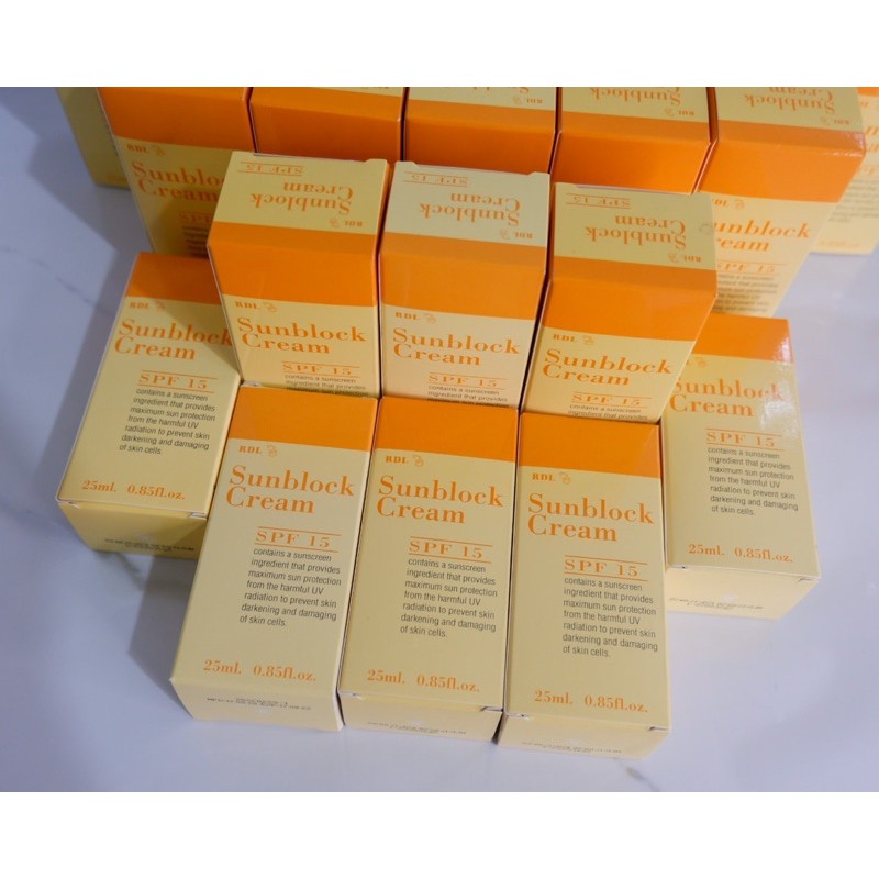 BEST RDL Sunblock Cream SPF15 25ml | Lazada PH