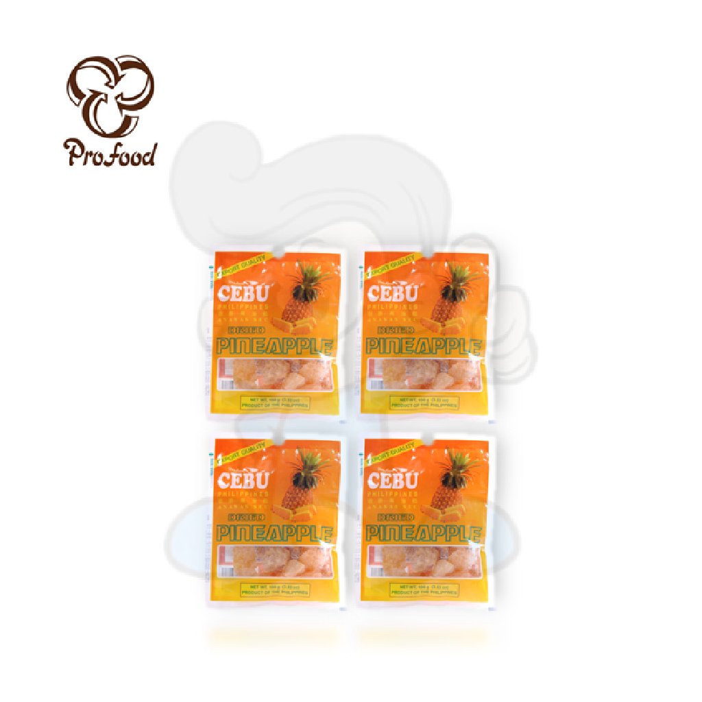 Profood Cebu Dried Pineapples, ( 4 x 100 g. ) | Lazada PH